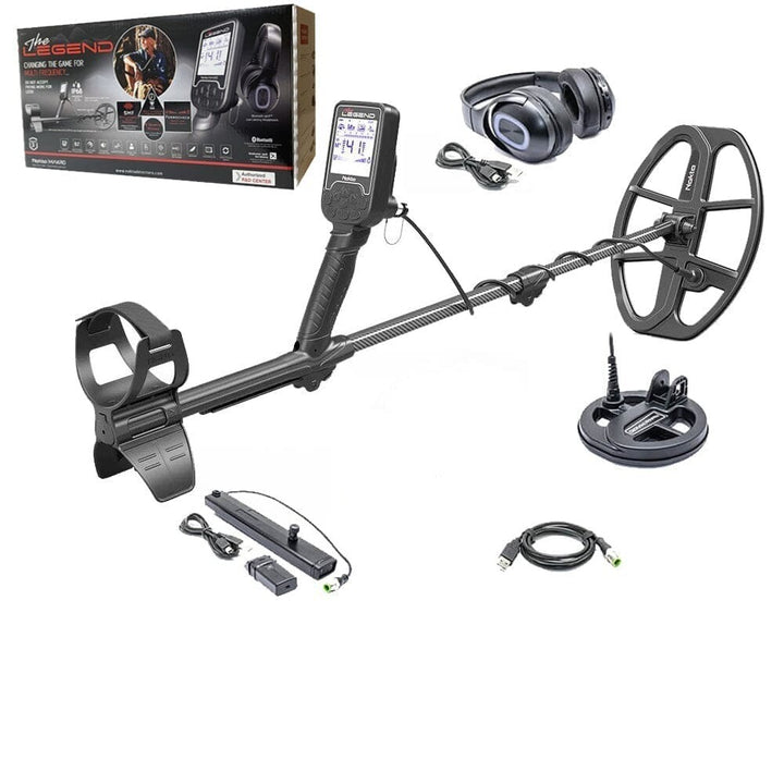 Nokta LEGEND PRO Pack Metal Detector with 12" x 9" LG30, 6" LG15 Coils ...