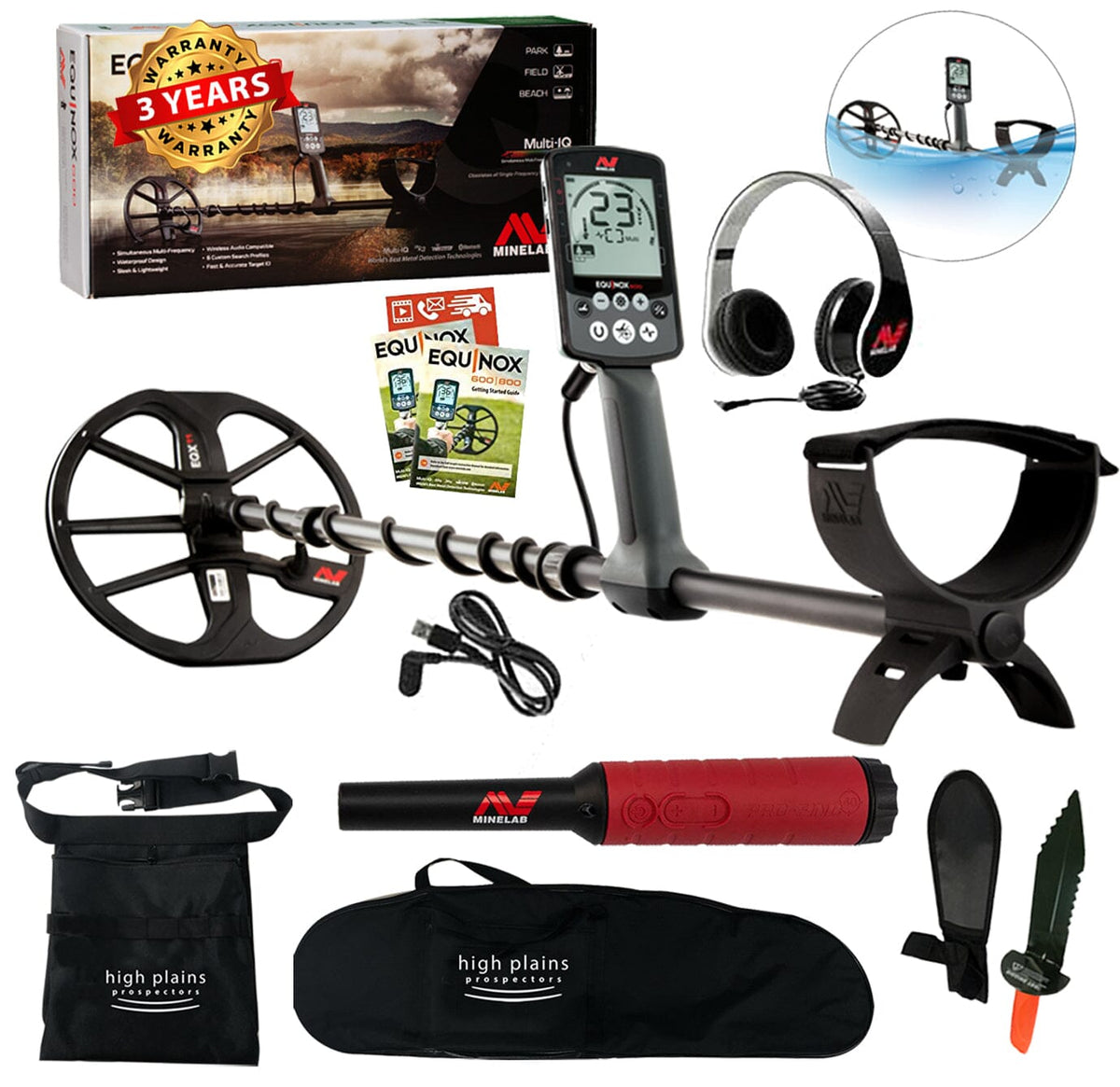 Minelab Equinox 600 – High Plains Prospectors