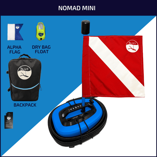 BLU3 Nomad Mini Portable Tankless Dive System – High Plains Prospectors