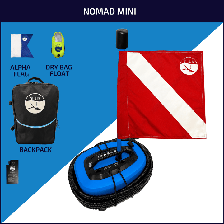 BLU3 Nomad Mini Portable Tankless Dive System – High Plains Prospectors