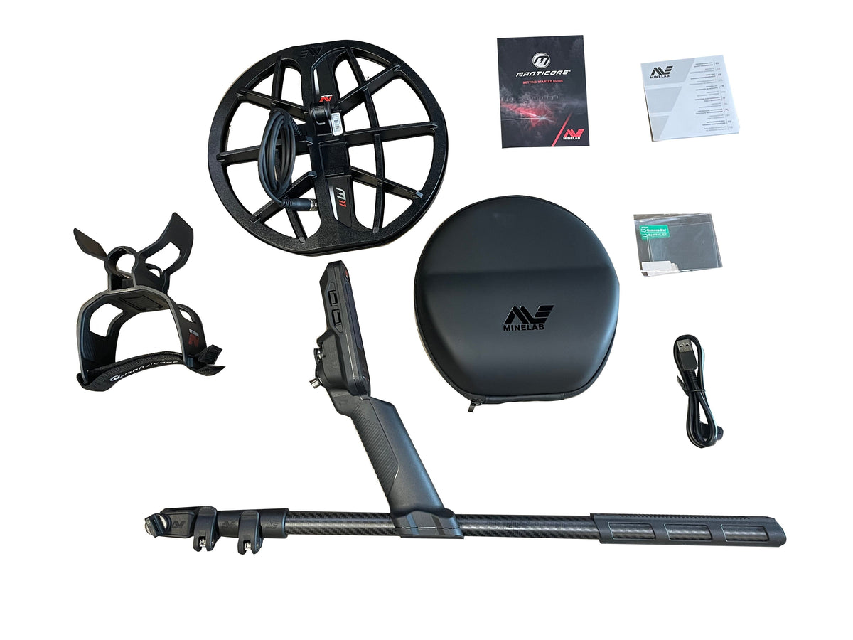 Minelab Manticore High Power Metal Detector and Pro-Find 40 Pinpointer ...