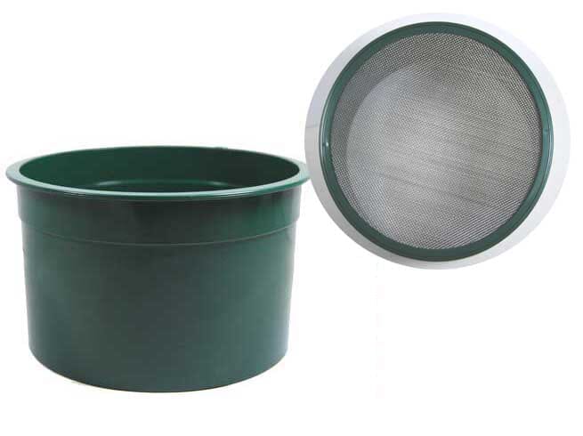 Green Gold Sifting Pan - 6" | Gold Mining Sifter – High Plains Prospectors