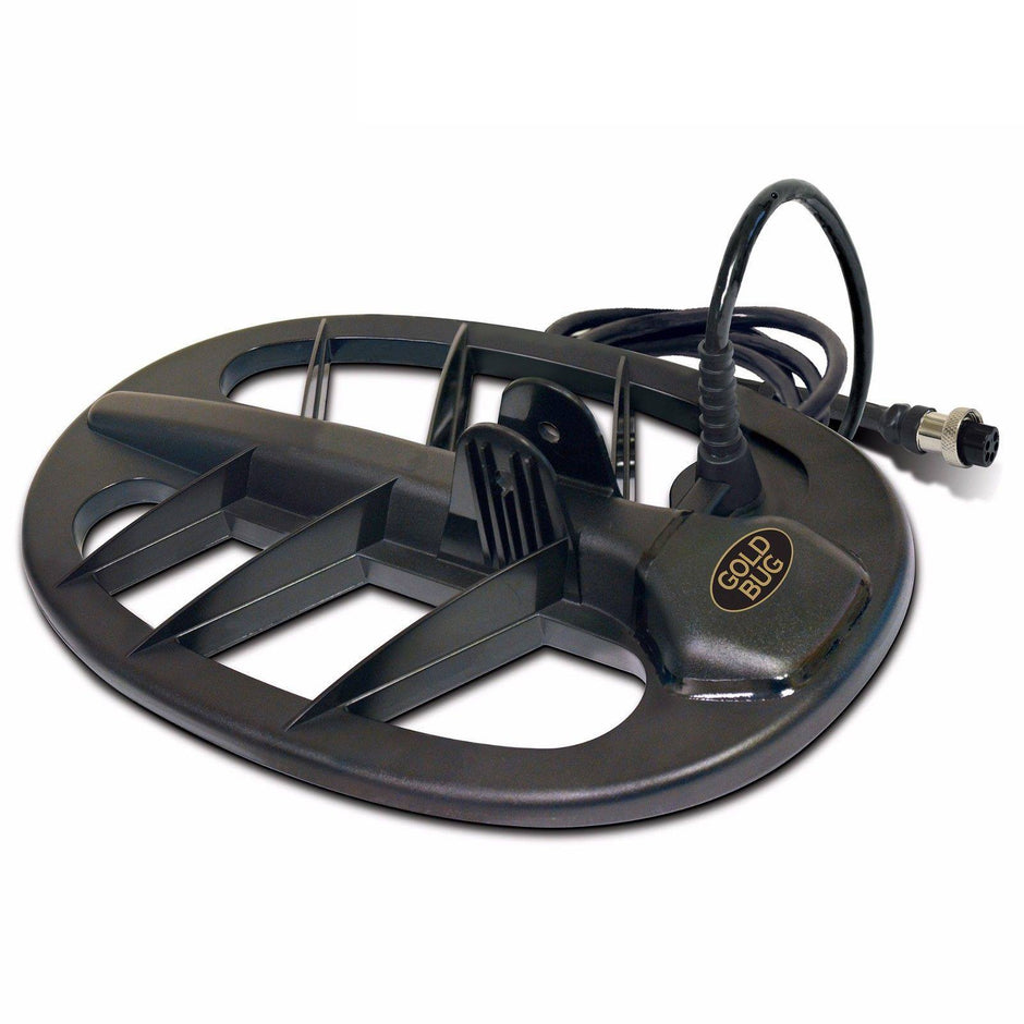 Fisher 11″ Solid Biaxial DD Black Elliptical Coil for Gold Bug – High ...
