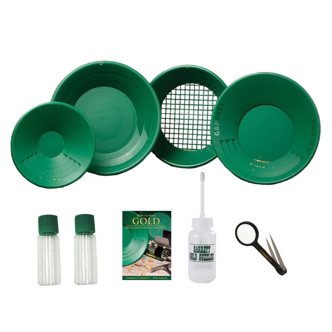 Garrett Deluxe Gold Pan Kit | Gold Panning Starter Kit – High Plains ...