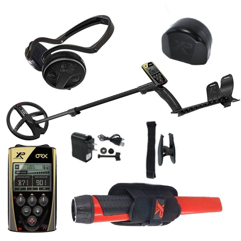 XP ORX Wireless Metal Detector with Back-lit Display + WSAudio Wireles ...