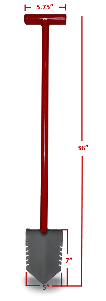 Red Devil Relic Shovel by High Plains Prospectors