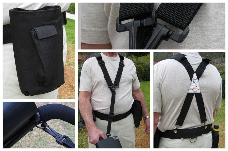 Treasure Products E-Z Swing Harness Metal Detector Harness Assembly ...